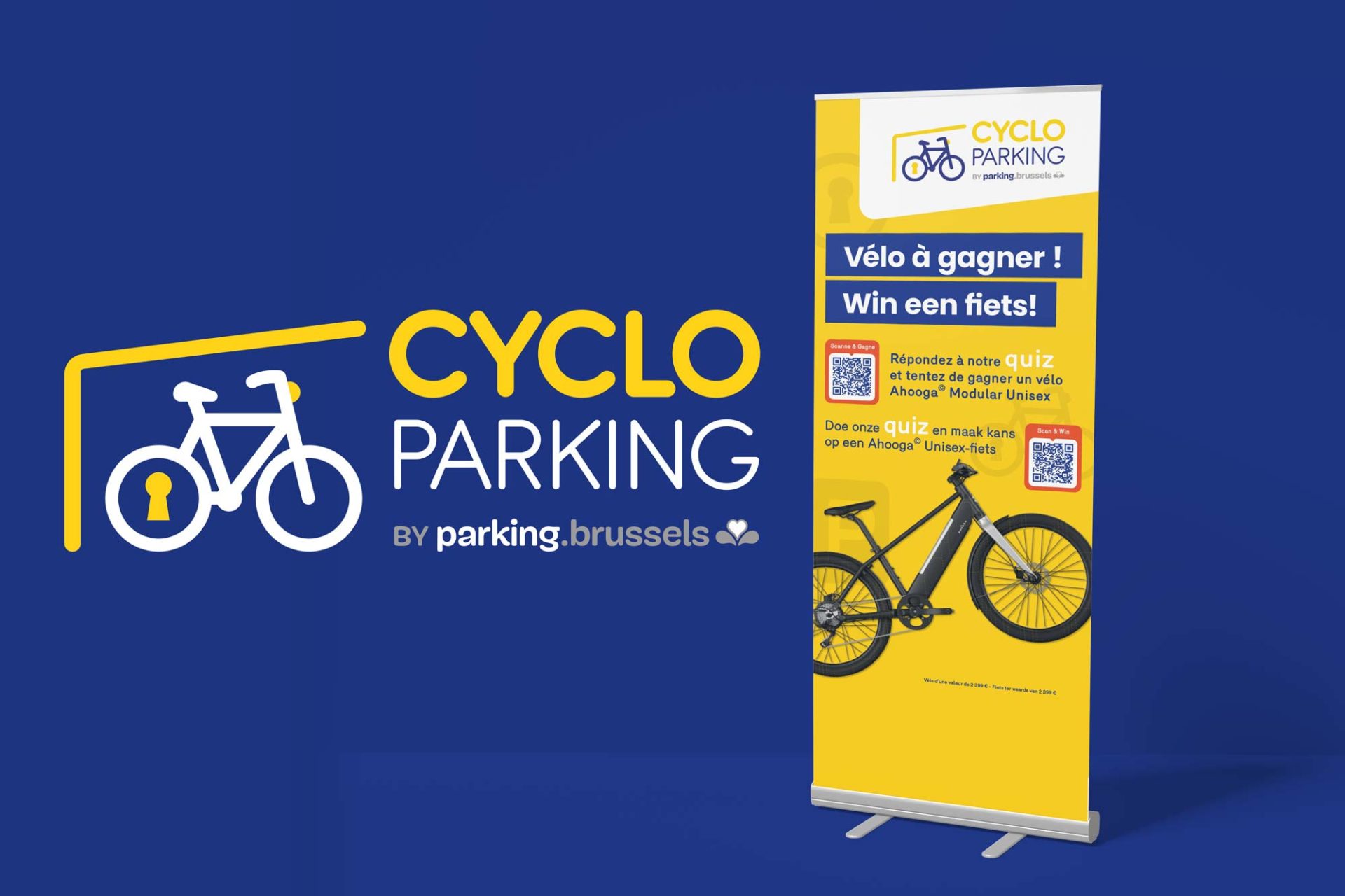 Cycloparking and Woomera work in tandem at Bike Brussels - Woomera